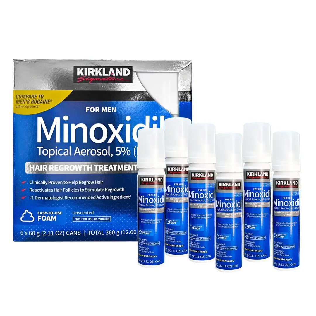 Minoxidil 5% Espuma por caja - minoxidilstorec.com